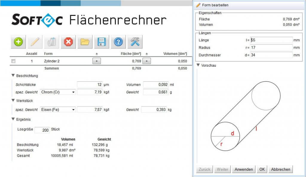 Präzise Kalkulation von Herstellkosten in der Galvanotechnik – Softec GmbH