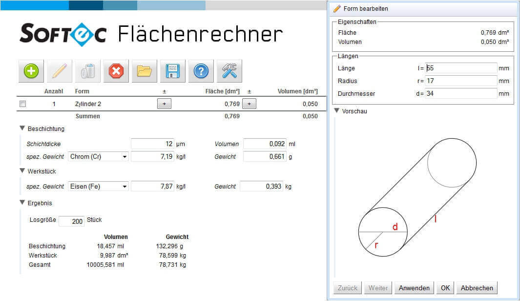 Präzise Kalkulation von Herstellkosten in der Galvanotechnik – Softec AG